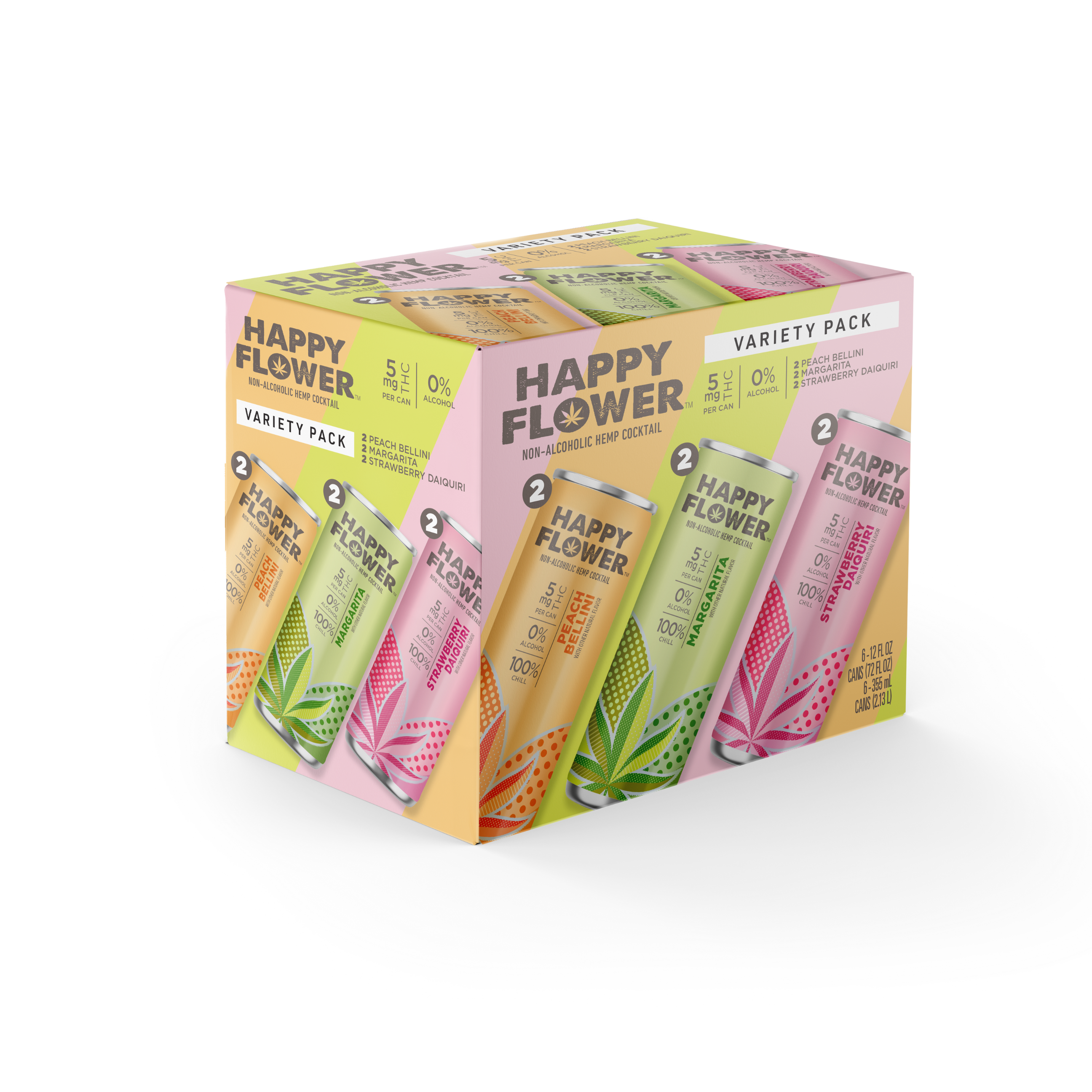 Drink Happy Flower™: 0% Alcohol, 100% Chill